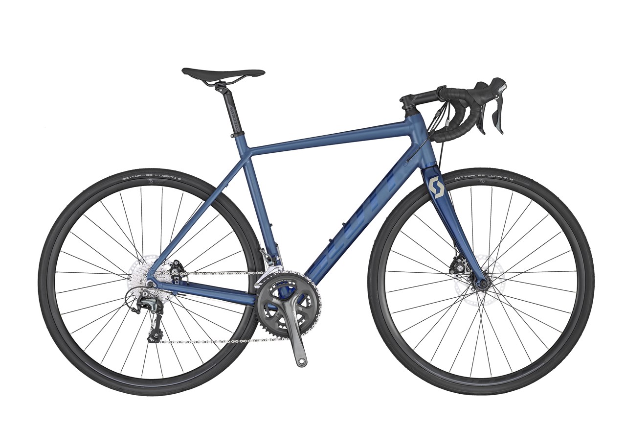 Scott Speedster 20 Disc racercykel i blå - Køb online